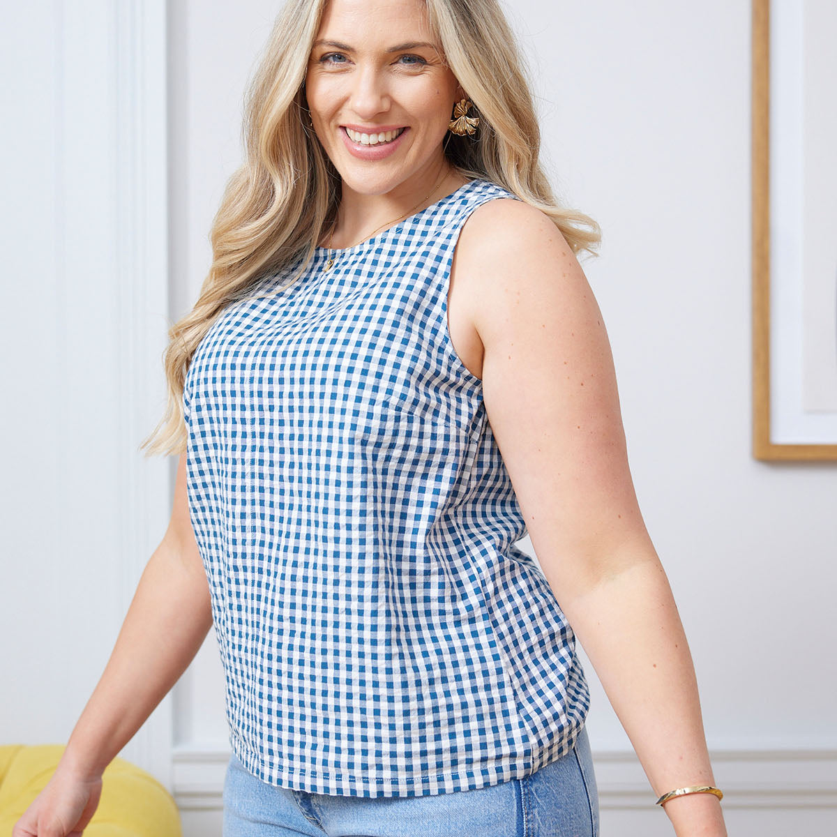 Ruby Gingham Tank Top – This is Unfolded