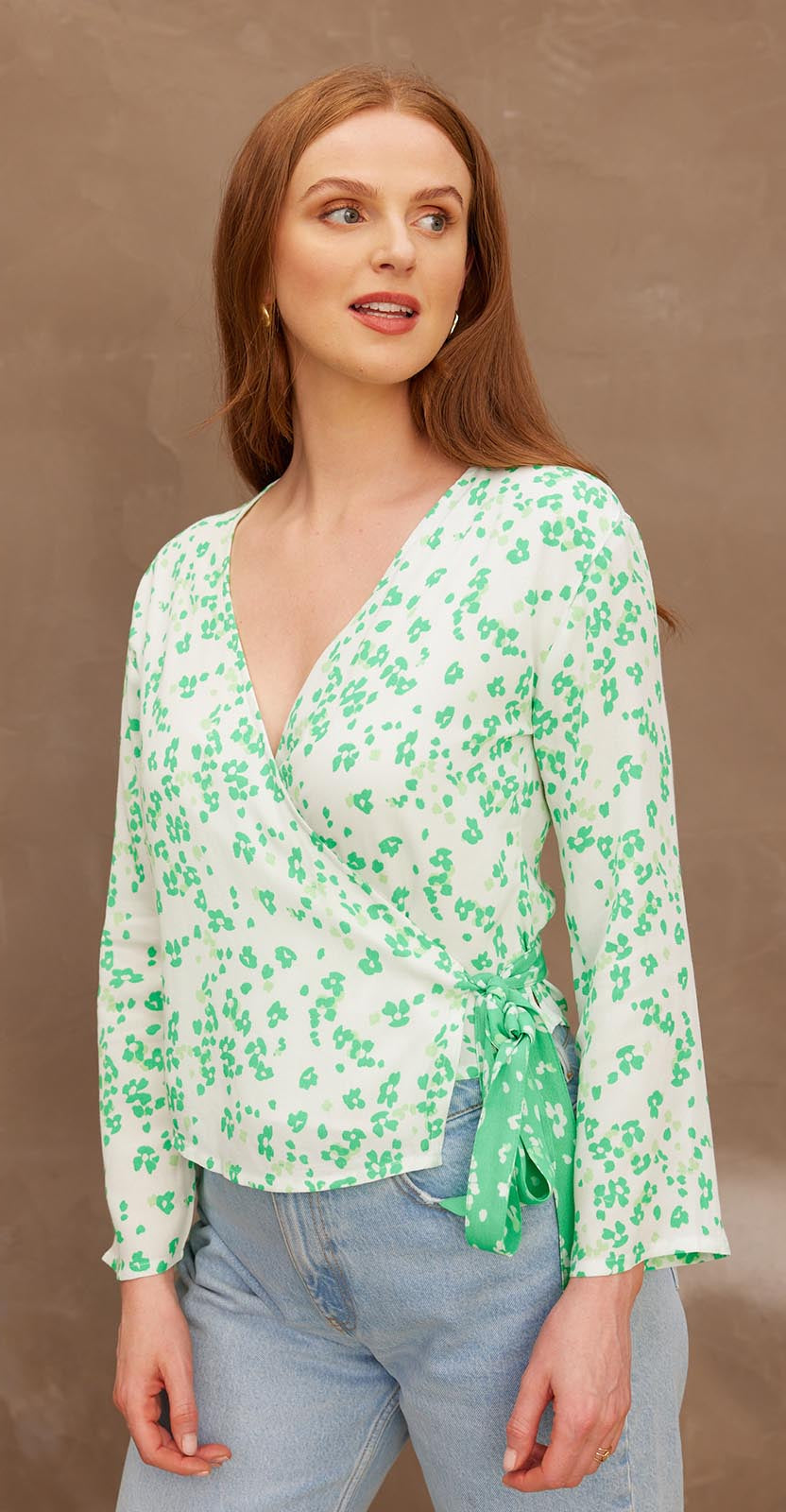 Avalon Wrap Top – This is Unfolded