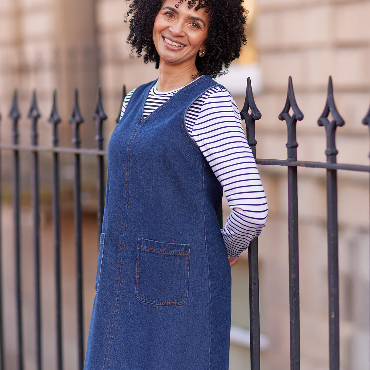 Dani Mini Dress - Denim – This is Unfolded