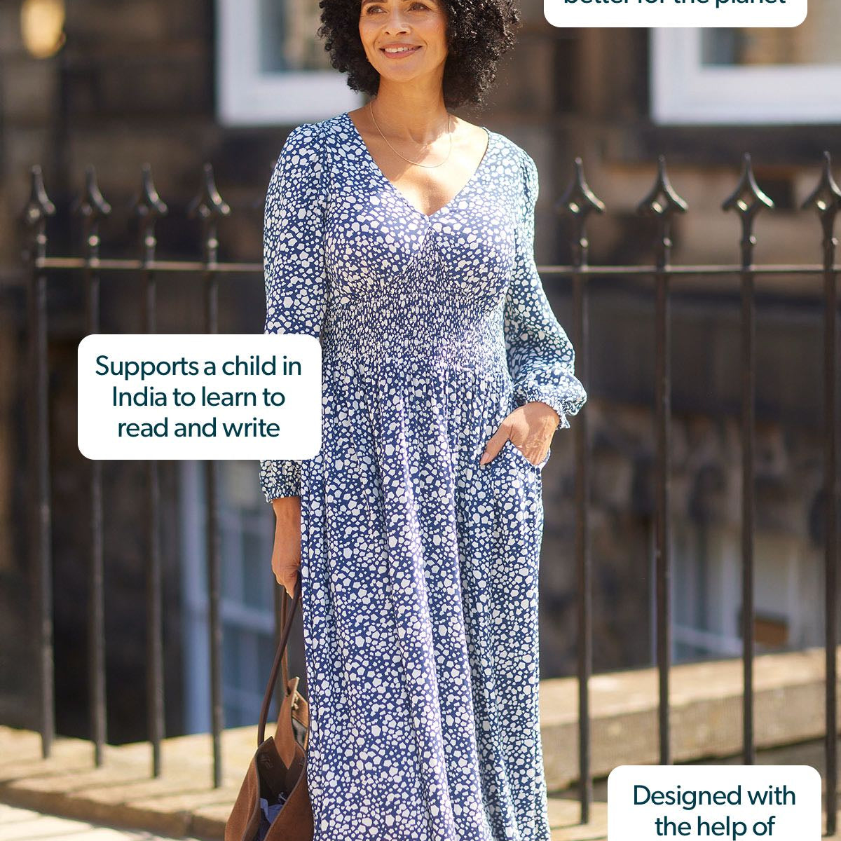 Maddie Dress - Geo Spot – This is Unfolded