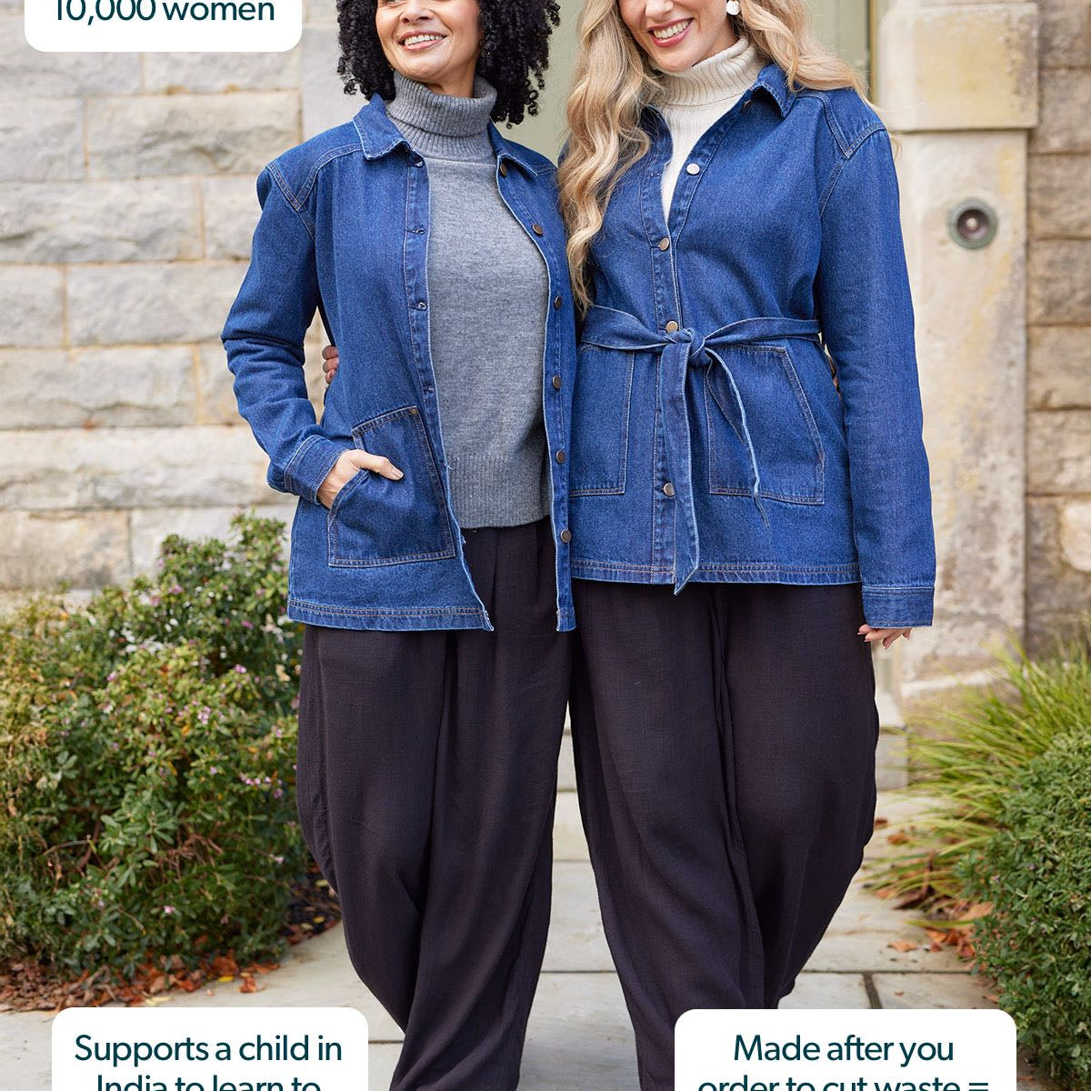 Margaret - Belted Denim Jacket – This is Unfolded