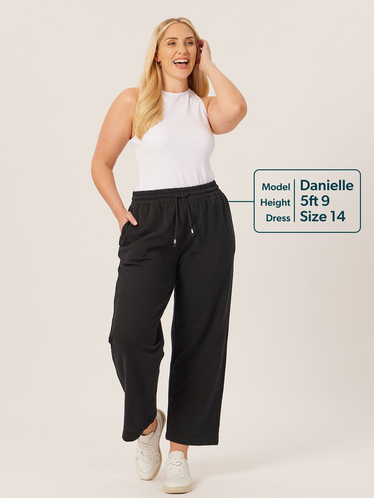 Robyn - Wide Leg Jogger - Black – This is Unfolded